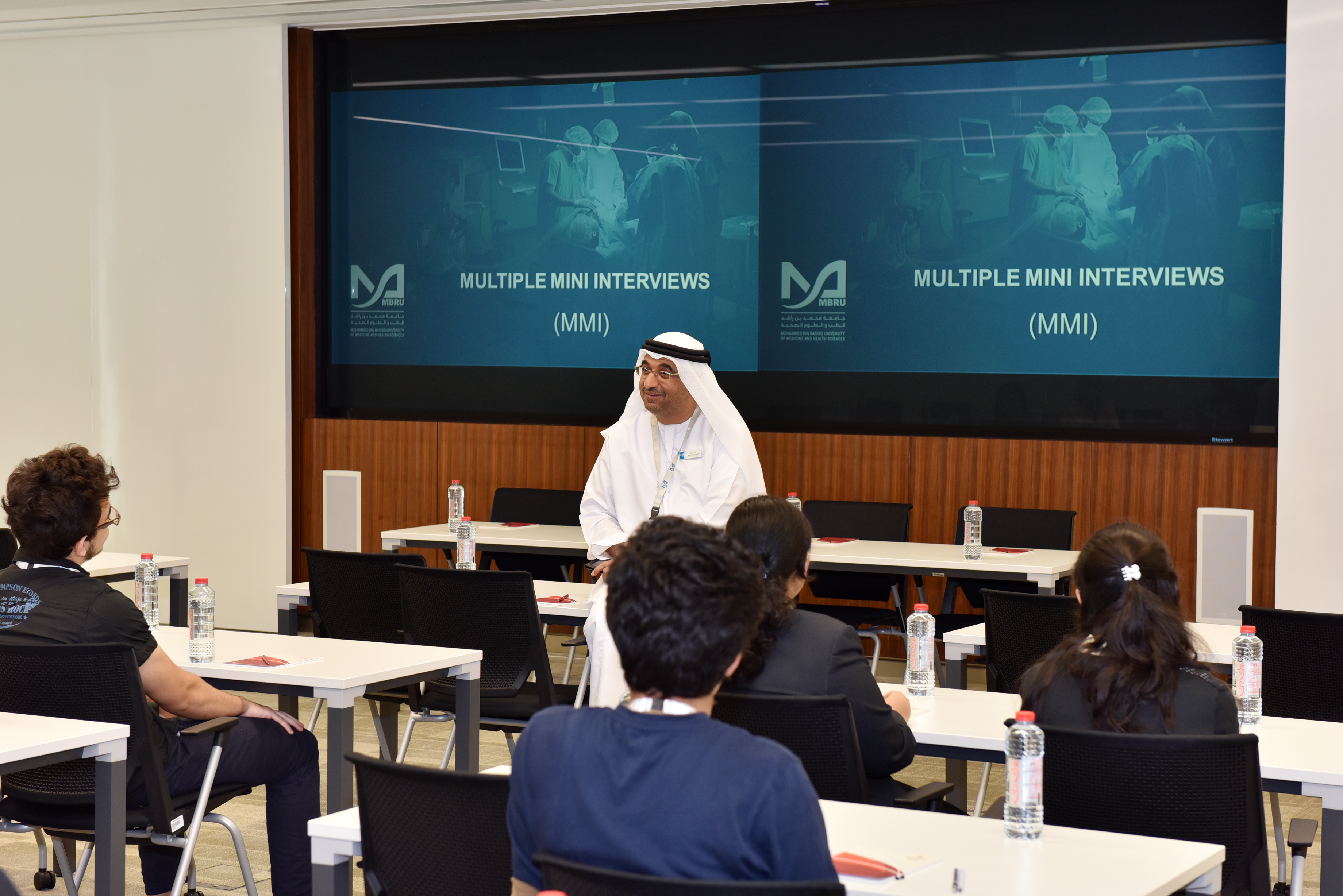 Multiple Mini Interviews (MMIs) for prospective medical students - MBRU