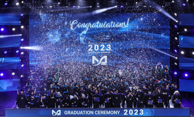 MBRU celebrates the graduation of its Class of 2023 - MBRU