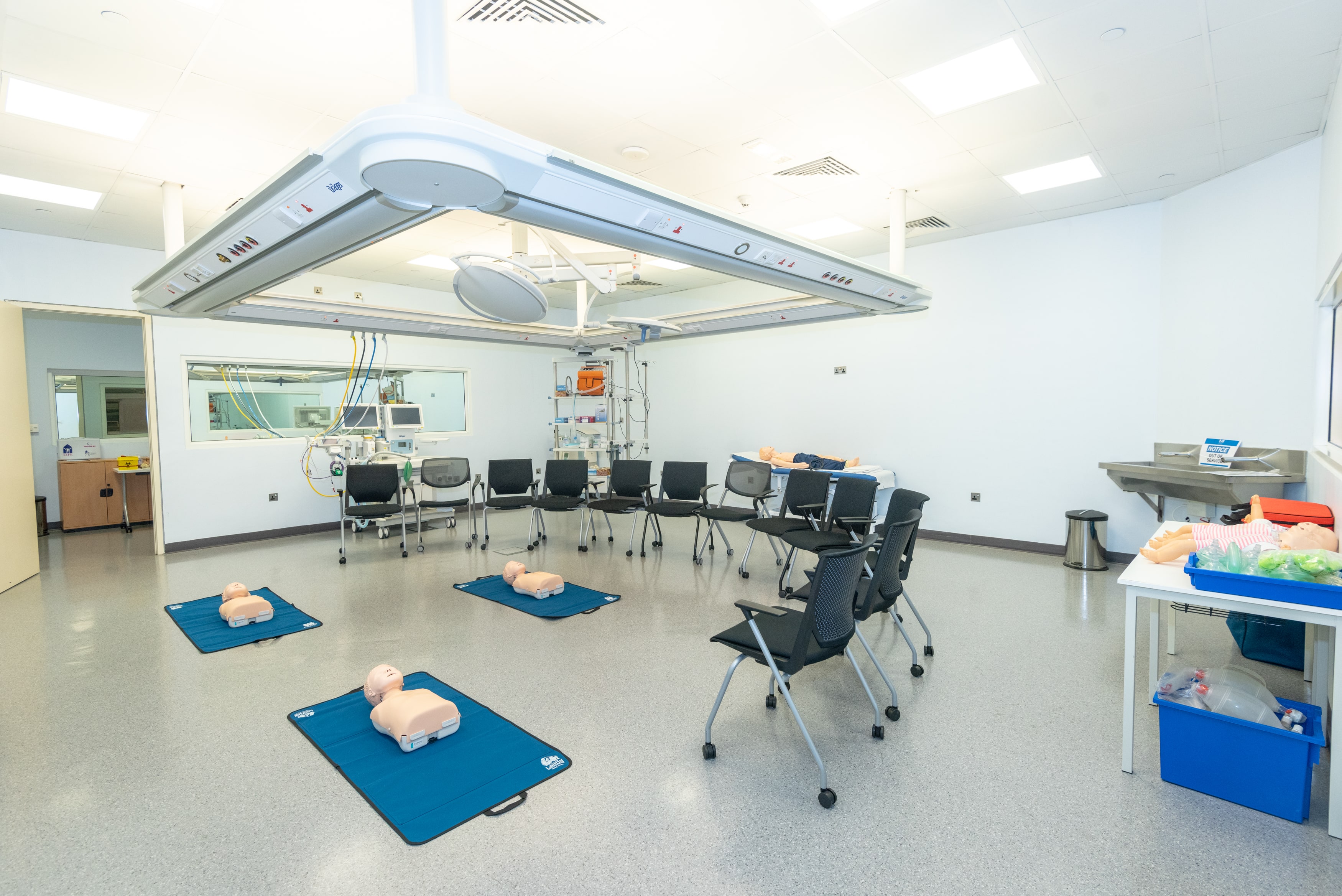 Khalaf Ahmad Al Habtoor Medical Simulation Center (KHMSC) facilities - MBRU