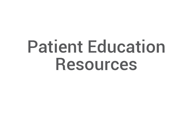 Patient Education Resources - MBRU